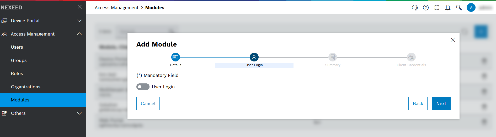 Create a new module for accessing Device Portal data :: Nexeed Learning ...