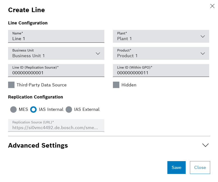 Configuration of Global Production Overview module :: Nexeed Learning ...