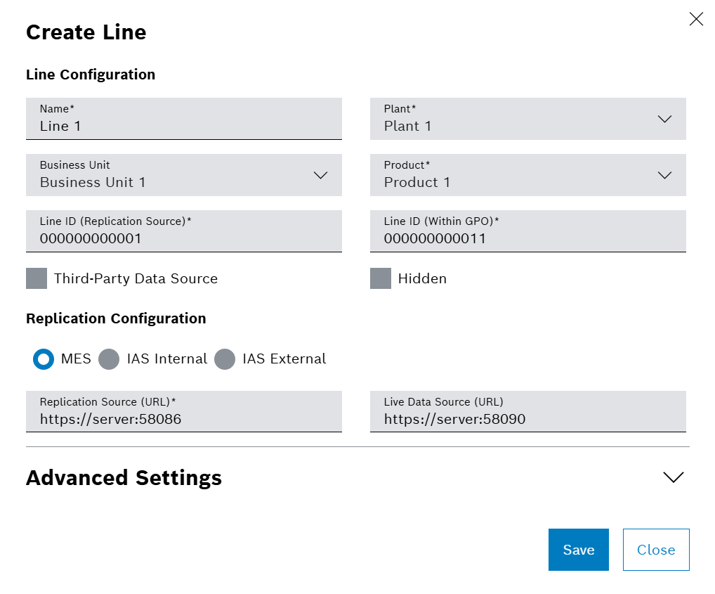 Configuration of Global Production Overview module :: Nexeed Learning ...