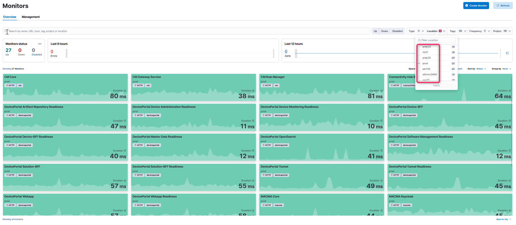 Health endpoints configurations :: Nexeed Learning Portal
